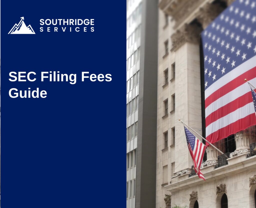SEC Filing Fees Guide for Public Companies