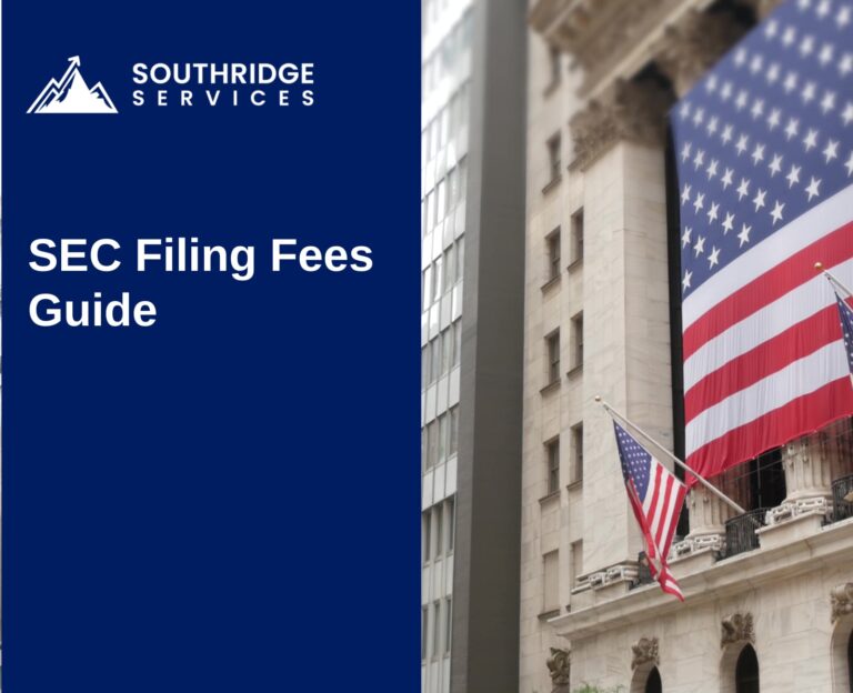 SEC Filing Fees Guide for Public Companies